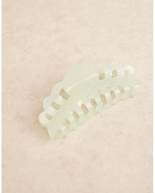 SUI AVA Emma Giga Extra Large Hair Claw in Natural | Lyst UK