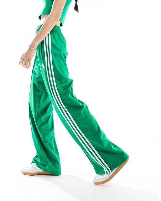 adidas Originals Firebird Track Pant in Green | Lyst UK