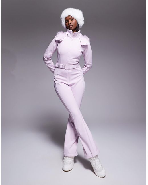 ASOS 4505 Ski & Snow Asos 4505 Ski Soft Shell Belted Ski Suit With Slim ...