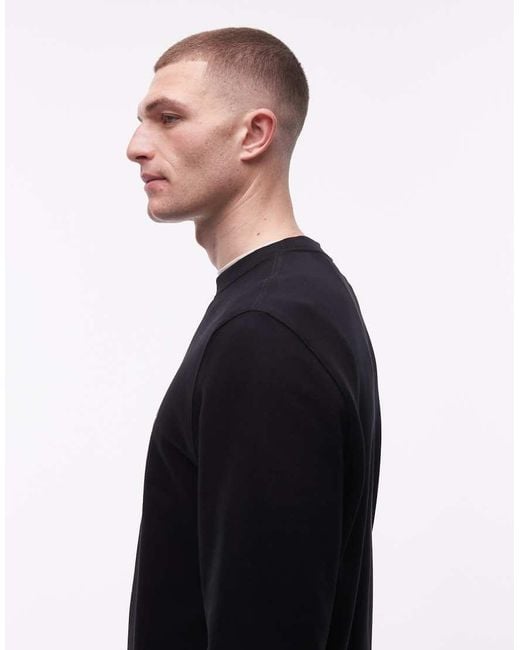 Paul Smith Floral Line Drawing Print Sweatshirt in Black for Men | Lyst UK