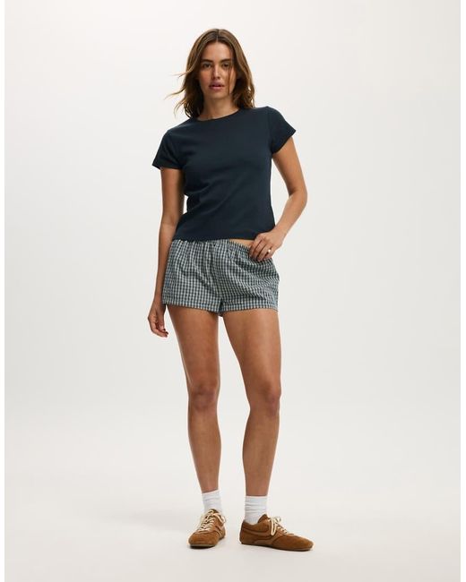 Cotton On Hazel Micro Short in Blue | Lyst UK