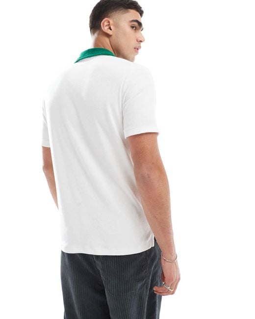 Polo Ralph Lauren Run Club P-wing Logo Cotton Terry Polo in White for ...