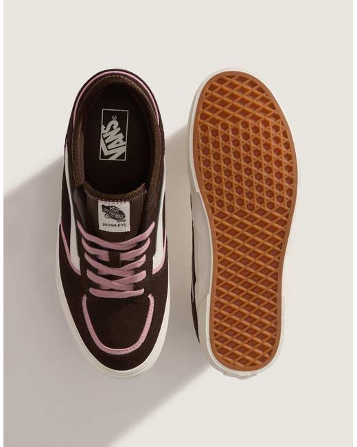 Vans Rowley Classic Trainers in Natural | Lyst UK