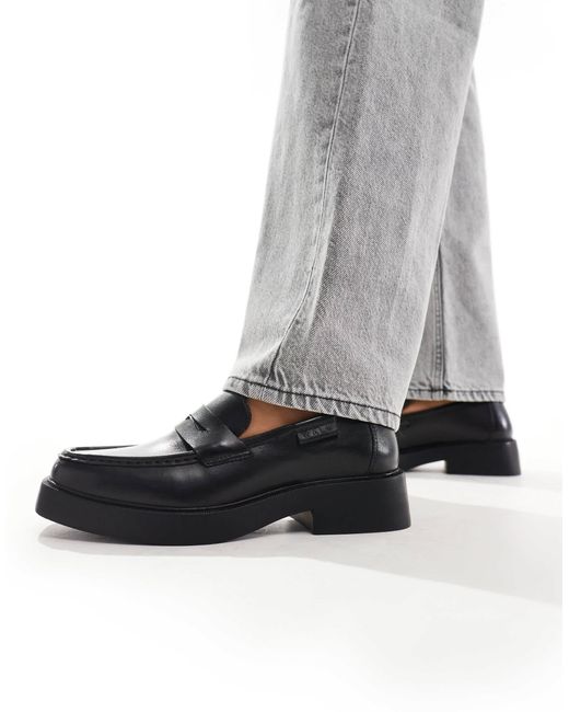 Walk London Taylor Saddle Loafers in Gray | Lyst
