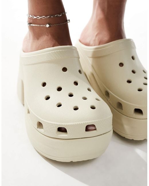 Crocs™ Siren Clogs in White | Lyst