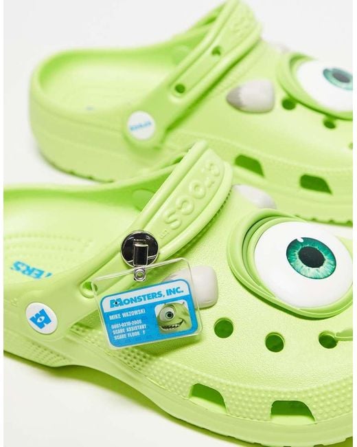Crocs™ Monsters Inc Mike Clogs in Green | Lyst UK
