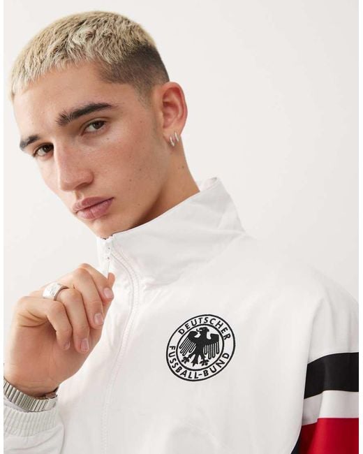 adidas Originals Germany 1996 Track Top in White | Lyst UK
