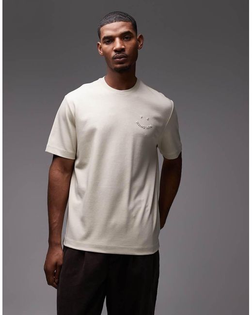 Paul Smith Iconic Logo Print T-shirt in Grey for Men | Lyst UK