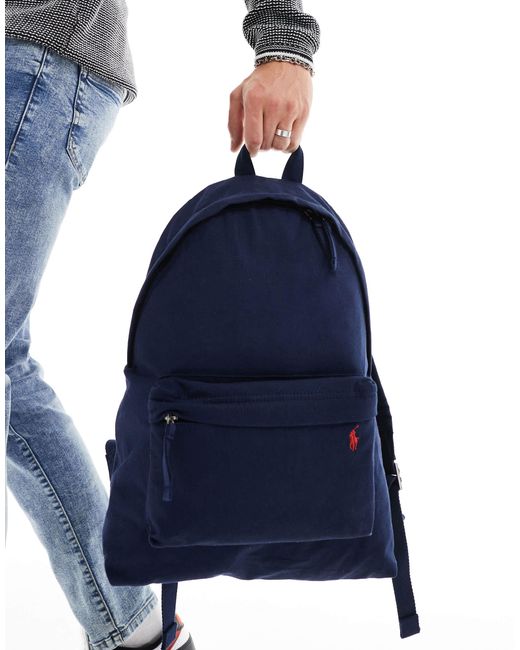 Polo Ralph Lauren Backpack With Icon Logo in Blue for Men | Lyst Australia
