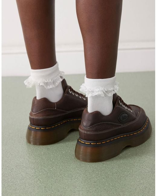 Dr. Martens Buzz 5 Eye Shoes in Brown | Lyst Australia