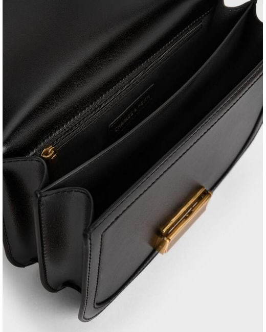 Charles & Keith Charlot Crossbody Bag in White | Lyst UK