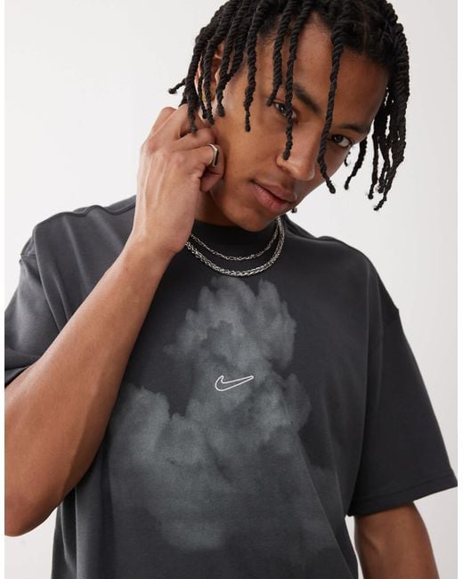 Nike "air Is Everywhere" Back Print T-shirt in Black for Men | Lyst