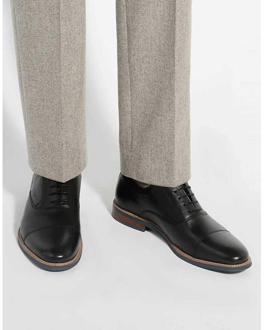 Dune Wide Fit Stanlakes Wf Lace Up Shoes in Black for Men | Lyst UK