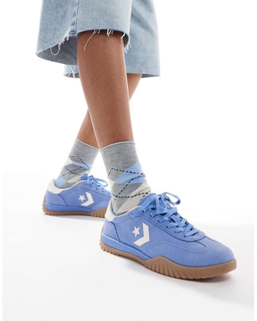 Converse Run Star Trainers in Blue | Lyst