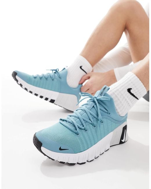 Nike Free Metcon 6 Trainers in Blue for Men | Lyst