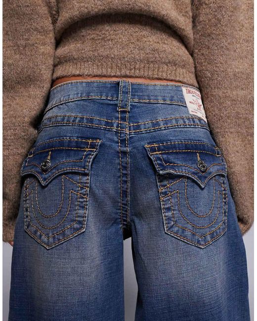 TRUE RELIGION Jessie Super baggy Big T Jeans in Blue | Lyst UK
