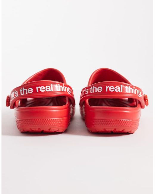 Crocs™ Coca Cola Clogs in Red | Lyst UK