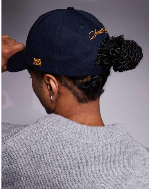 Prohibited Prpohibited Clubhouse Logo Cap in Blue for Men | Lyst UK