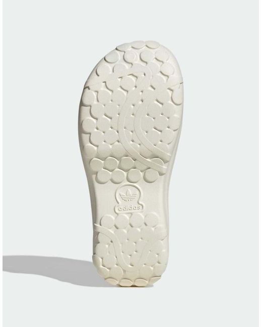 adidas Originals Adifom Stan X Liberty London Slides in White | Lyst UK