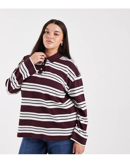 Vero Moda Rugby Polo in Red | Lyst UK