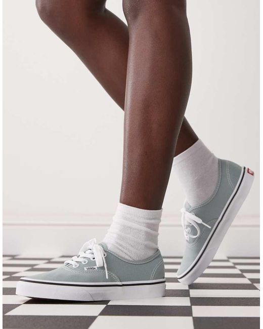 Vans Authentic Colour Theory Trainers in Grey | Lyst UK