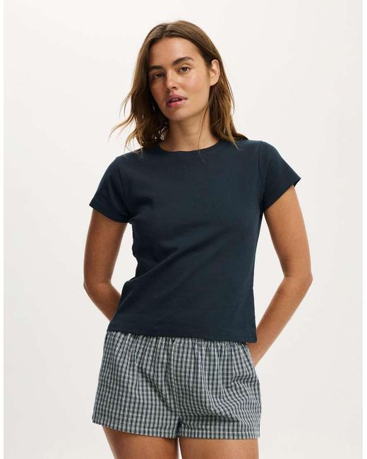 Cotton On Hazel Micro Short in Blue | Lyst UK