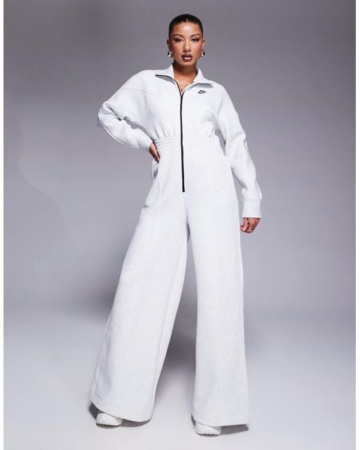 Nike Tech Fleece Jumpsuit in Blue | Lyst