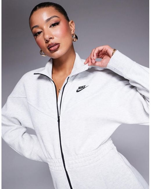 Nike Tech Fleece Jumpsuit in Blue | Lyst