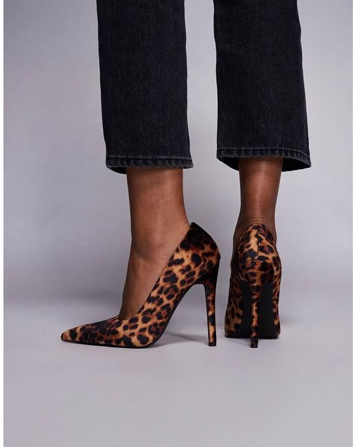 SIMMI Simmi London Alez Heeled Stiletto Pumps in Black | Lyst UK