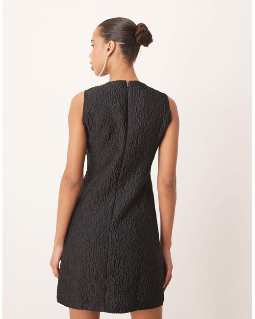 Sister Jane Dream Starfish Embellished Jacquard Mini Dress in Black | Lyst