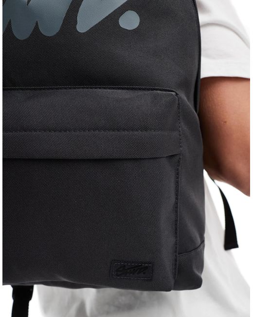 Pull&Bear Stwd Backpack in Gray for Men | Lyst