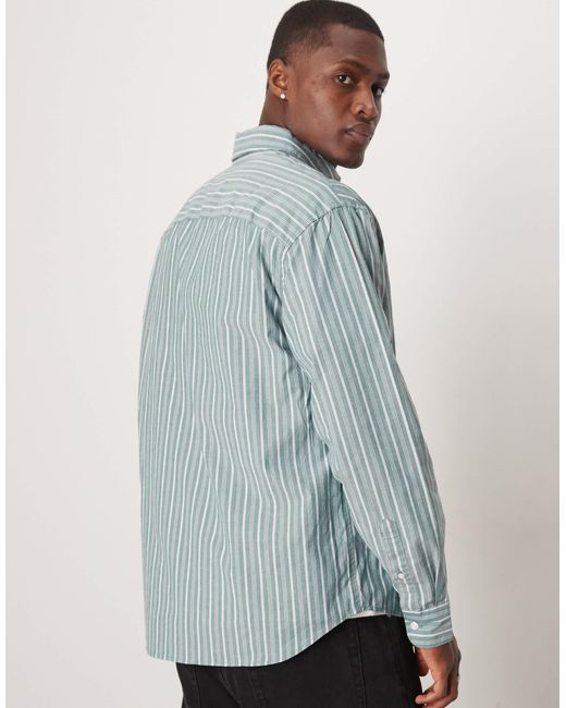 Abercrombie & Fitch Oxford Long Sleeve Shirt in Blue for Men | Lyst