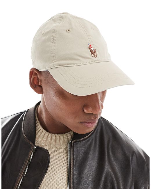 Polo Ralph Lauren Multi Player Logo Stretch Twill Baseball Cap for Men ...