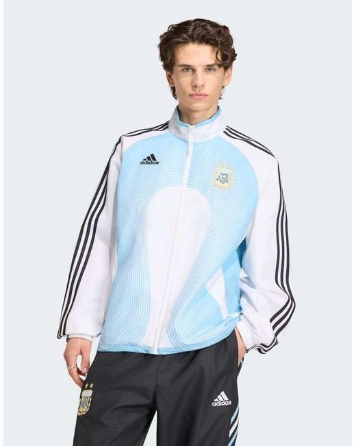 adidas Originals Argentina Home Track Top 2006 in Blue for Men | Lyst UK