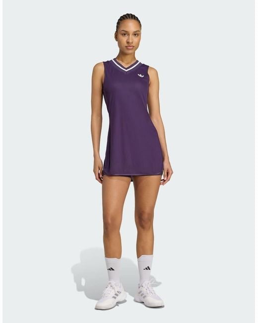 adidas Originals Tennis Pro Climacool Dress in Blue | Lyst UK