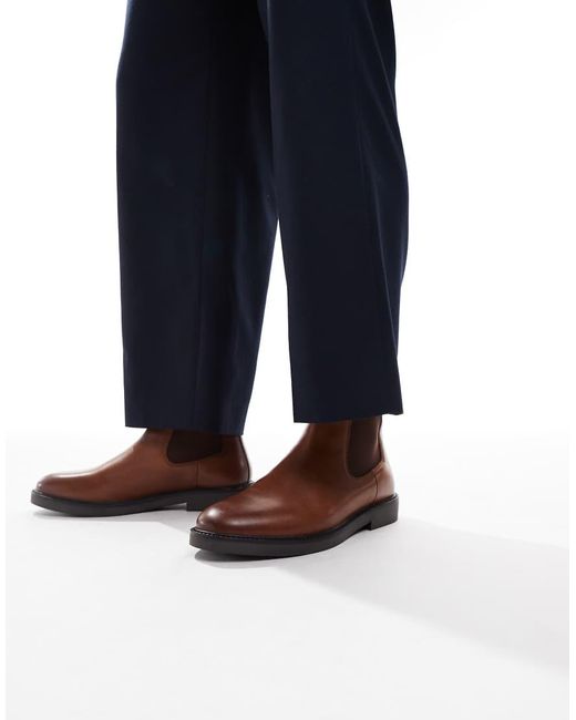 ASOS Chelsea Boots in Blue for Men | Lyst UK