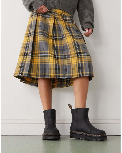 Dr. Martens Zebzag rigger Boot in Black | Lyst UK