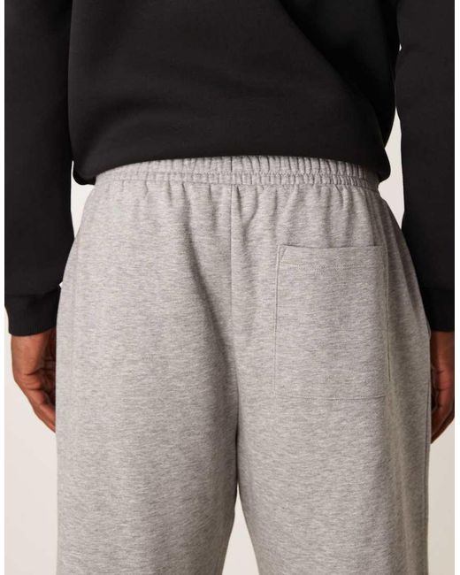 ASOS Tapered Trackies in Natural for Men | Lyst UK