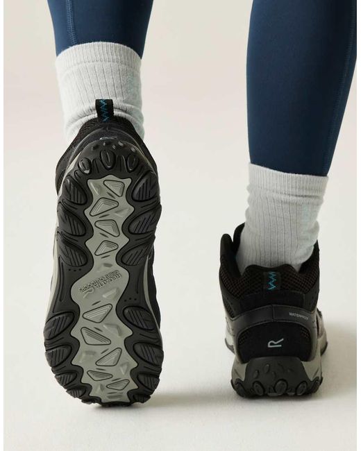 Regatta Edgepoint Iv Technical Waterproof Mid Walking Boots in Black ...