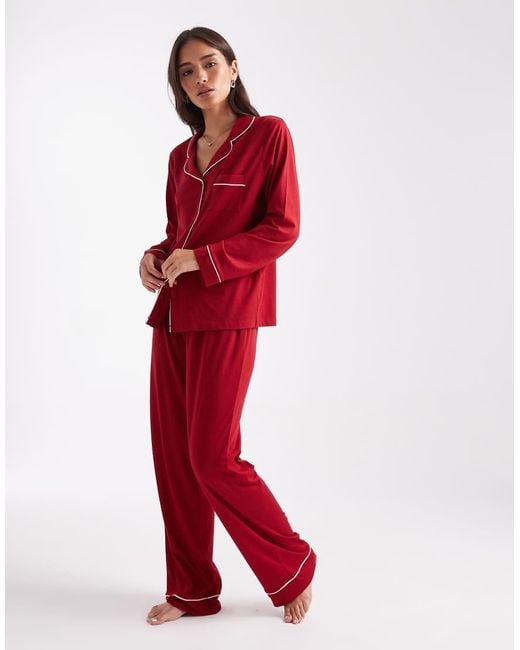 New Look Revere Pyjamas in Red | Lyst UK