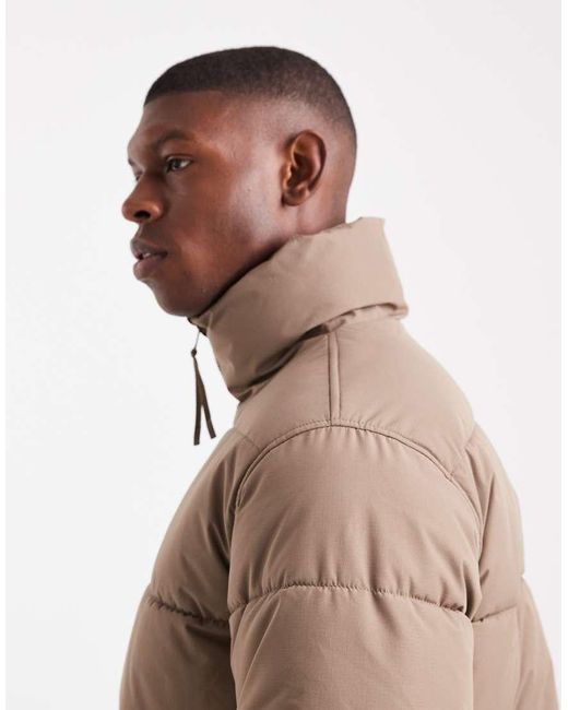 Only & Sons Oversized Puffer Jacket in Natural for Men | Lyst UK