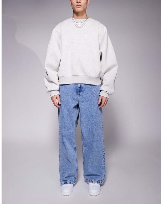 ASOS Super baggy Jeans in Blue for Men | Lyst UK