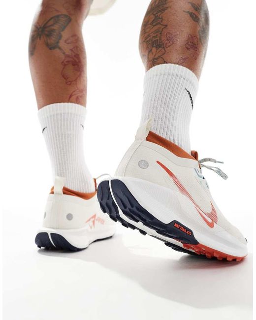 Nike Reactx Pegasus Trail 5 Gore-Tex Trainers in White for Men | Lyst UK