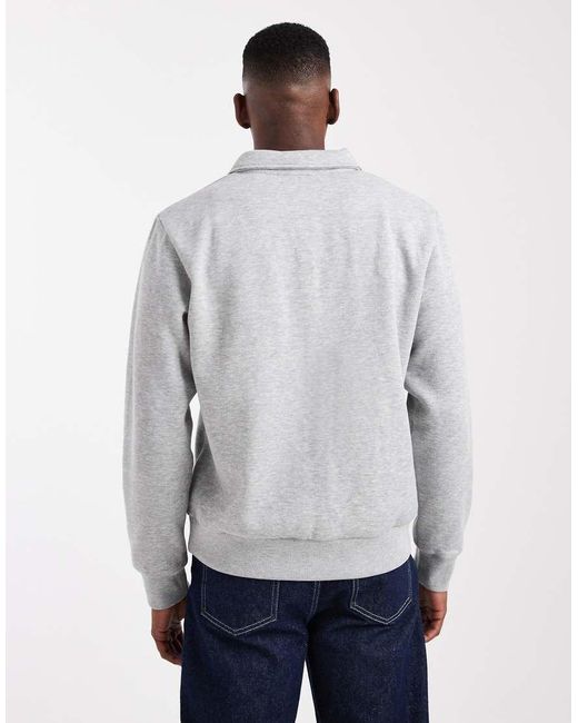 JJ Rebel Polo Sweatshirt in Grey for Men | Lyst UK