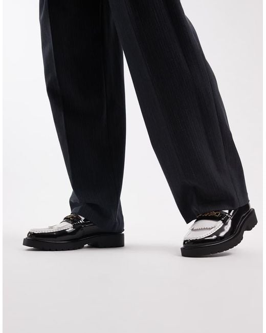 ASOS Loafers in Blue for Men | Lyst UK