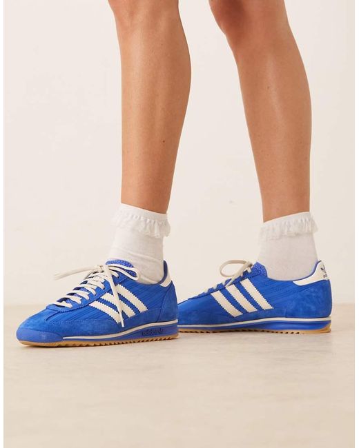 adidas Originals Sl 72 Og Trainers in Blue | Lyst UK