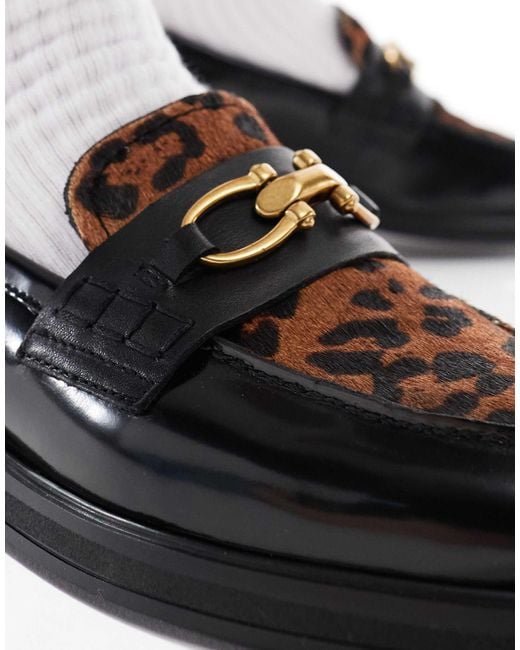 ALDO Bissom Loafers in Black | Lyst