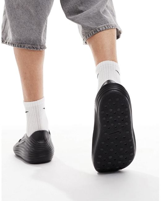 Nike Reactx Rejuven8 Clogs in Black for Men | Lyst