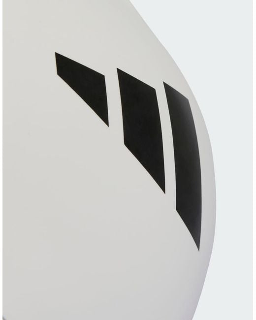 adidas Originals Adidas Adults 3-Stripes Swim Cap in White | Lyst UK