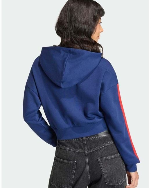 adidas Originals Spain Dna Hoodie in Blue | Lyst UK